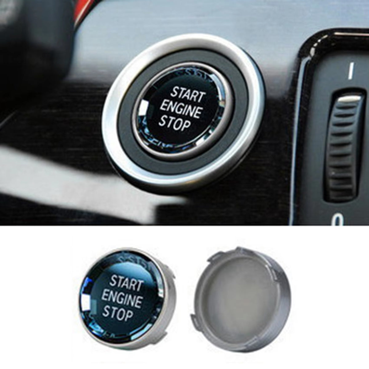 BMW 1 3 5 Series Upgraded Crystal Push Start Button | E70 E82 E87 E88 ...