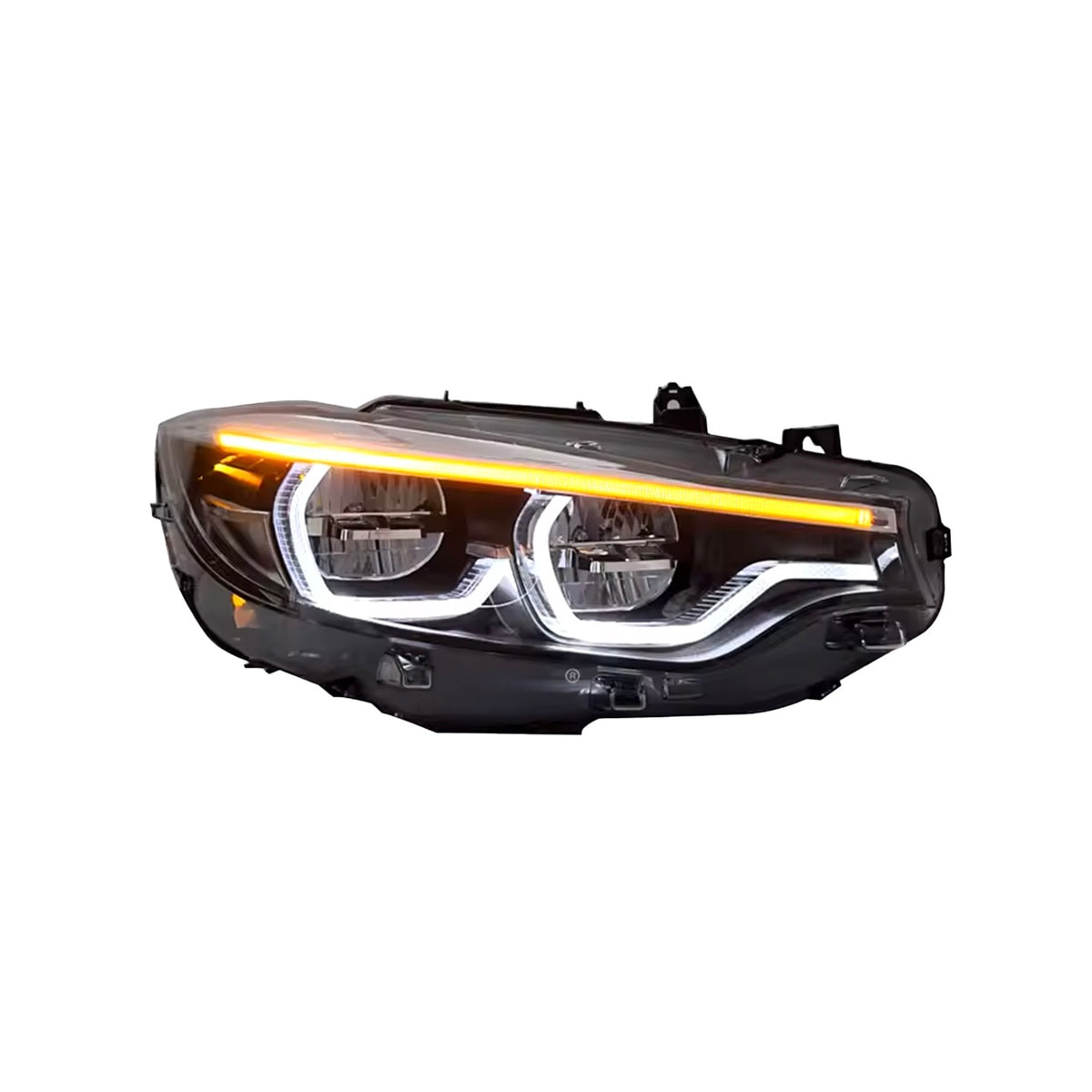 BMW 4 Series Coupe 'Lynx' White Halo Headlight Assemblies (OEM+) | F32 ...