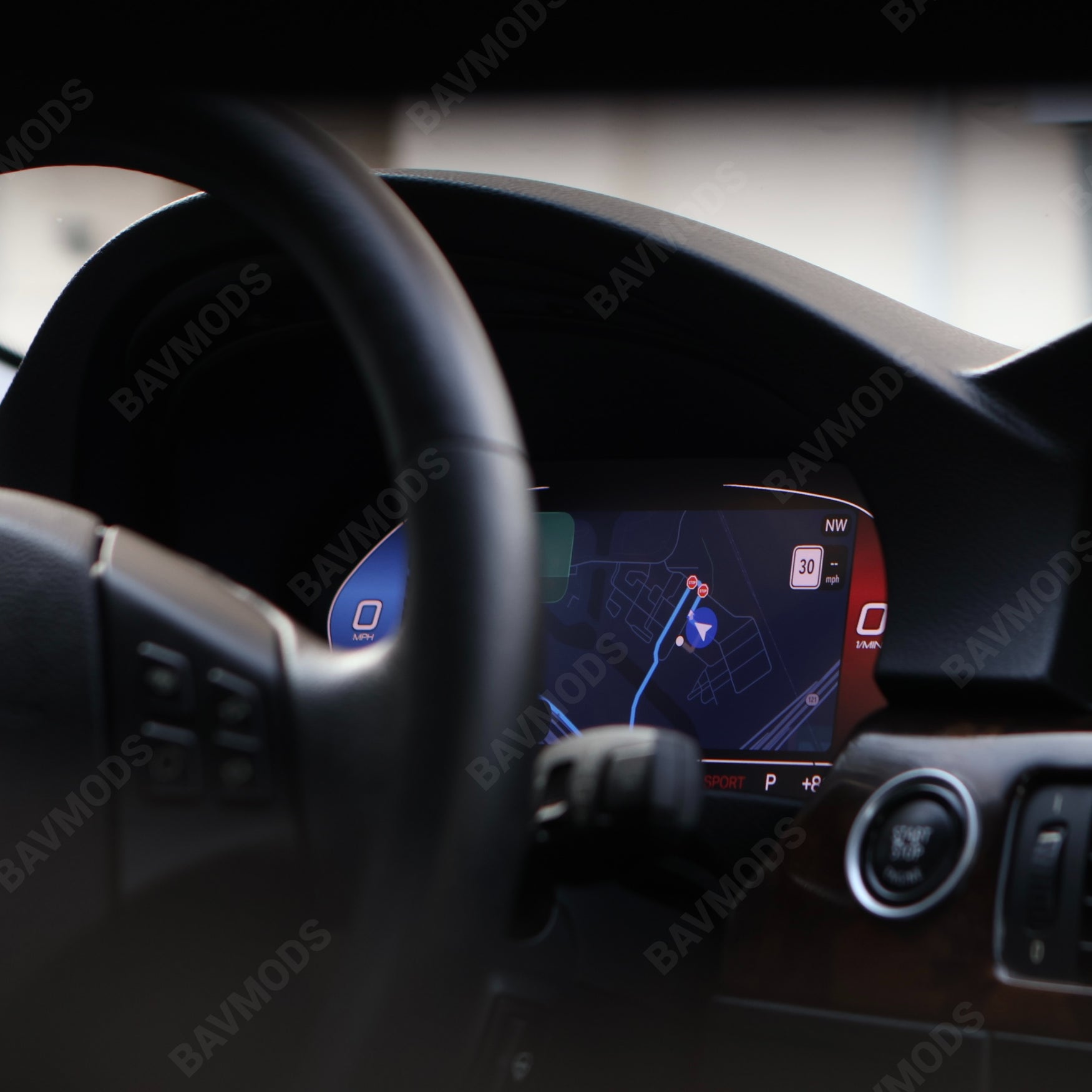BMW Digital Gauge Cluster Upgrade w/ Built-In Apple CarPlay & Google M ...