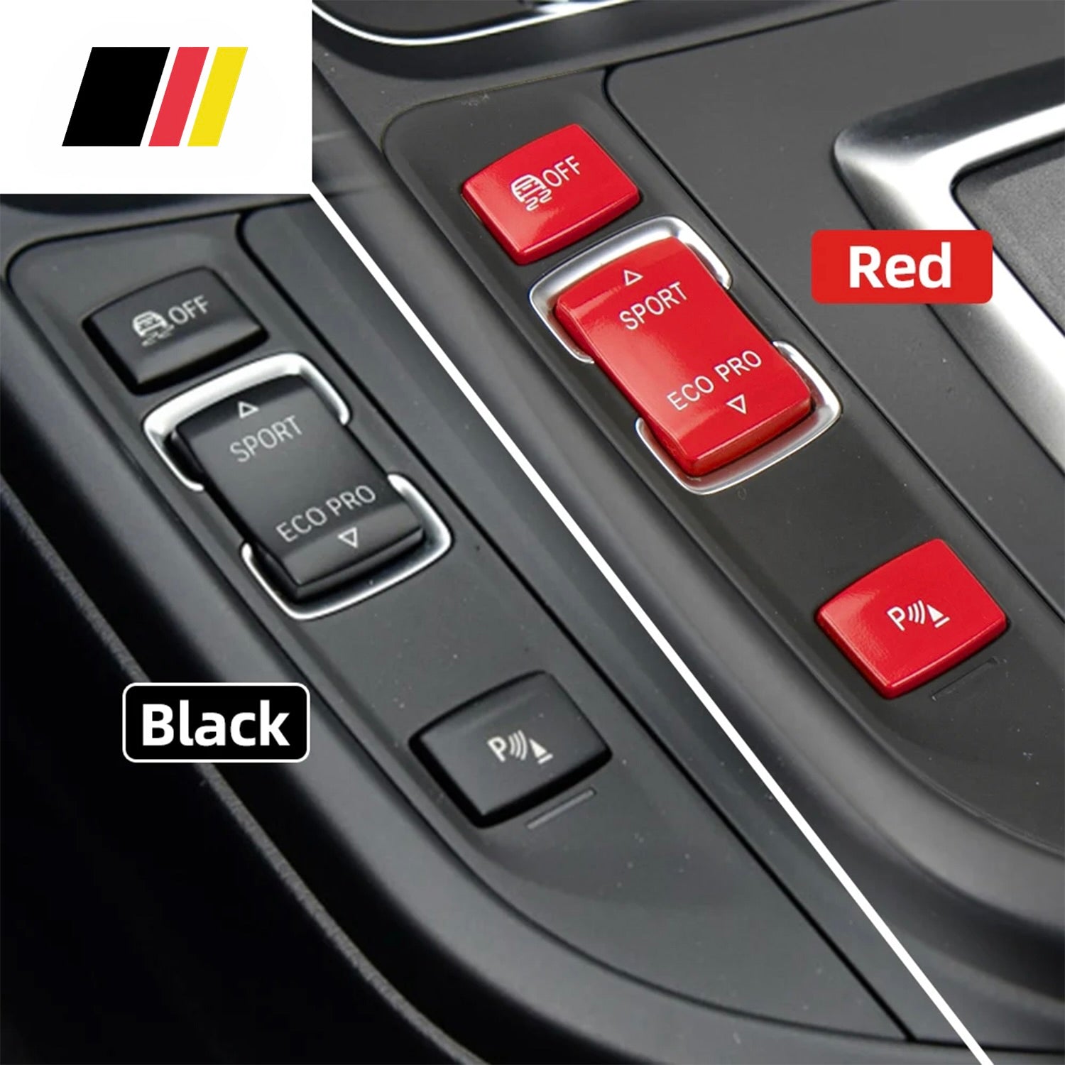 BMW 1 2 3 4 Series Drive Mode Parking Button Anti-Skid Button Replacem ...