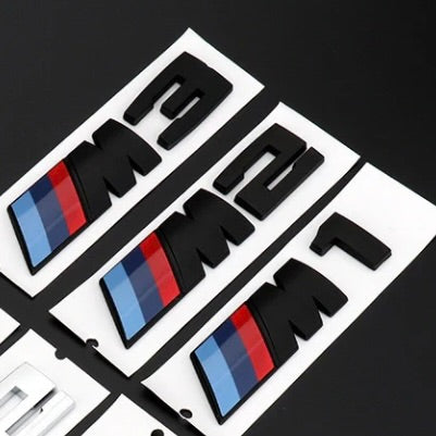 BMW M3 Gloss Black Trunk Emblem Badge | E90 E92 E93 M3 – BAVMODS