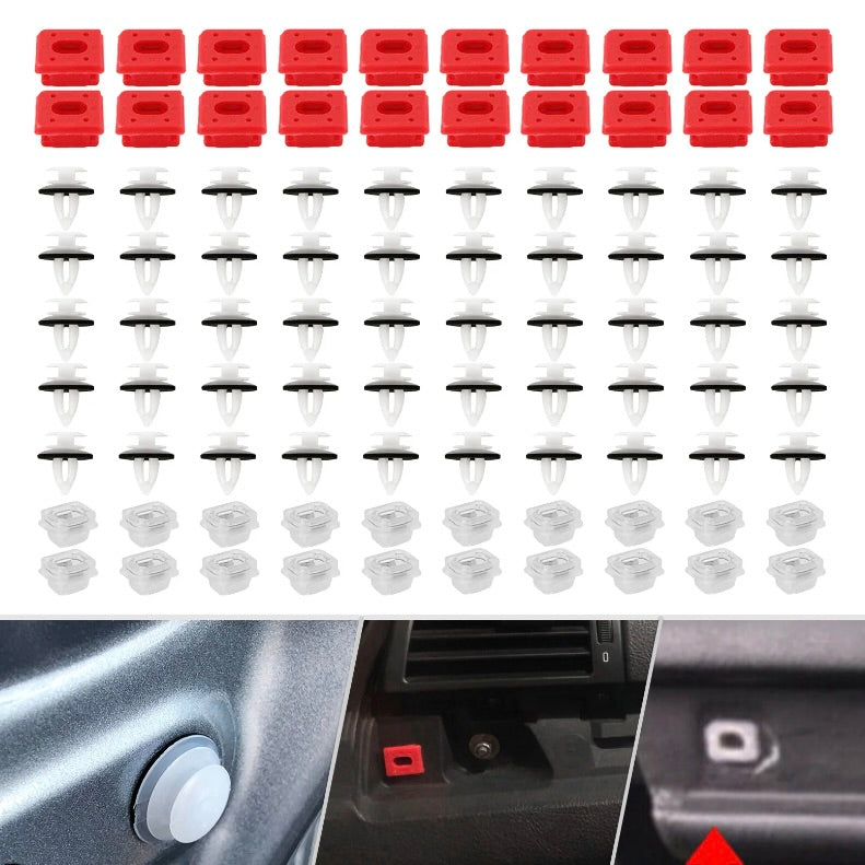 BMW Interior Dashboard Trim Assorted Retention Clip Set (90 pack) | E4 ...