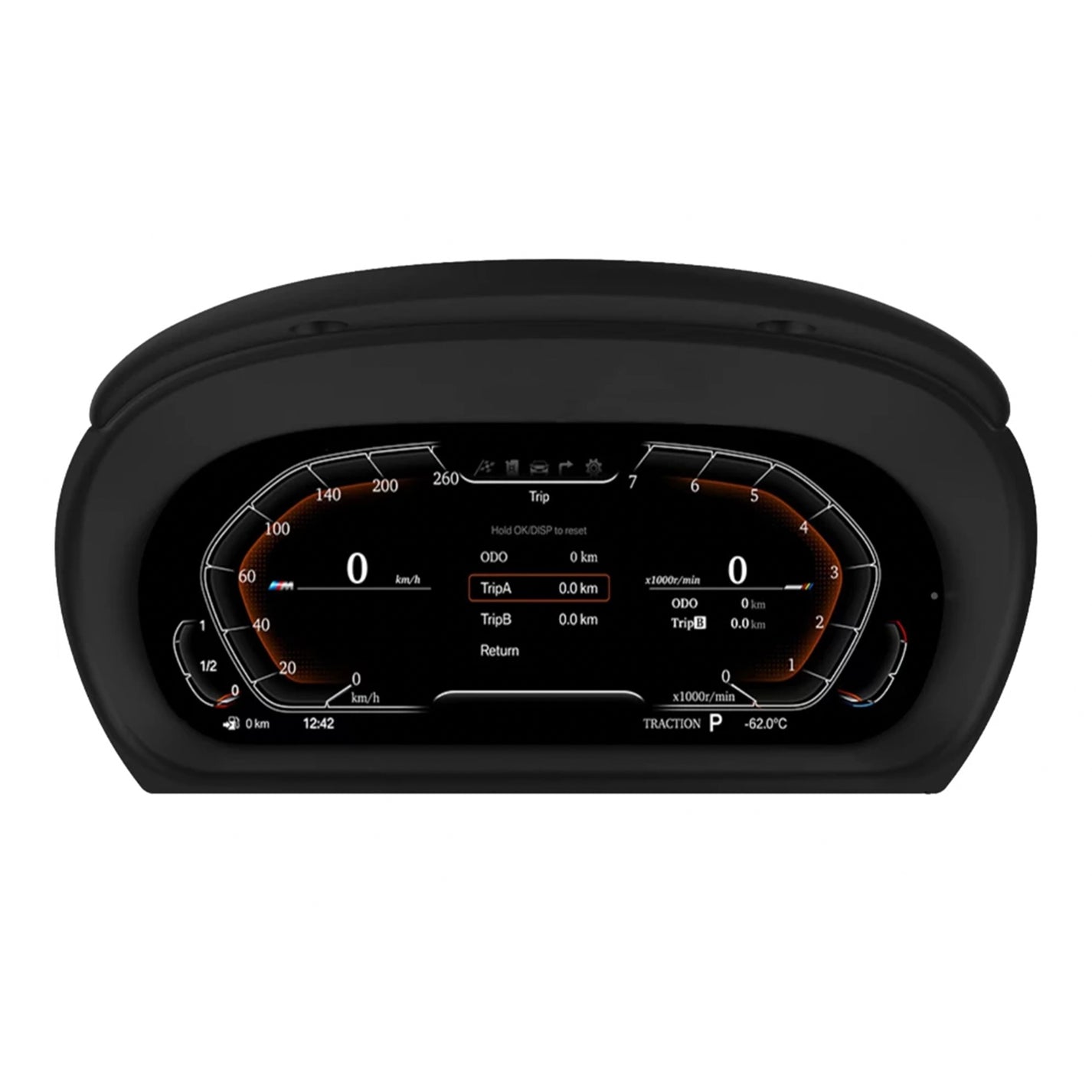 BAVMODS 1 3 4 5 7 Series Digital Dashboard Gauge Cluster | E90 E91 E92 ...