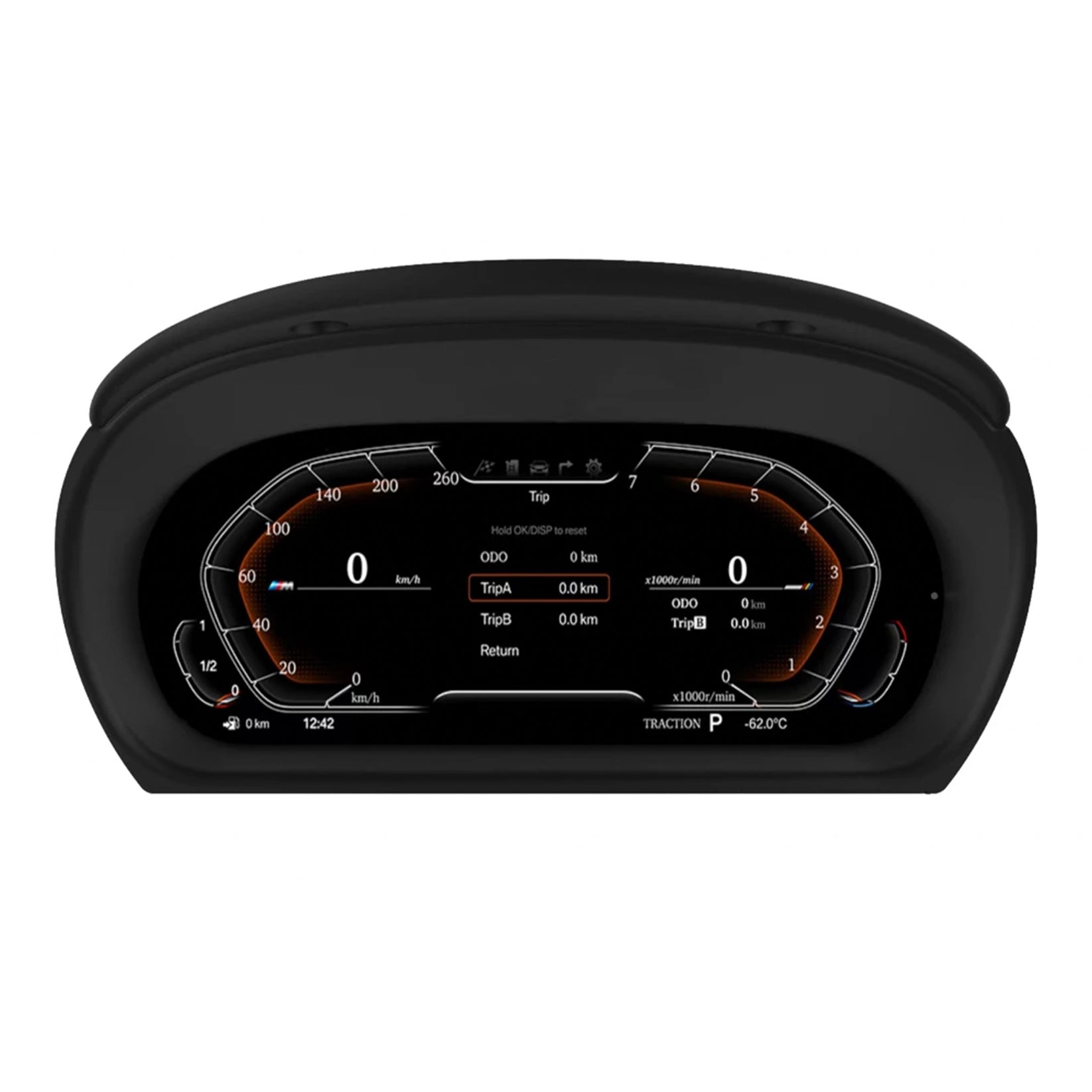 BAVMODS 1 3 4 5 7 Series Digital Dashboard Gauge Cluster | E90 E91 E92 ...