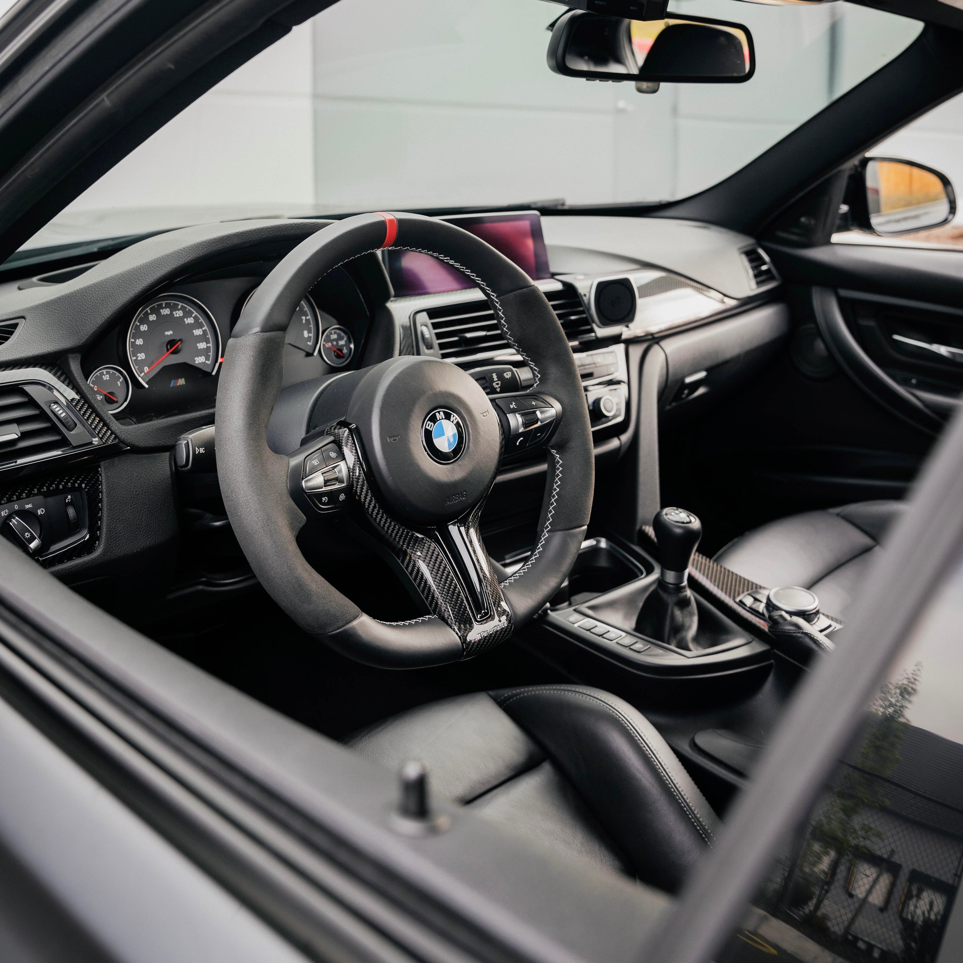 BMW F-Chassis 3 & 4 Series 7-Piece Authentic Carbon Fiber Interior Tri ...