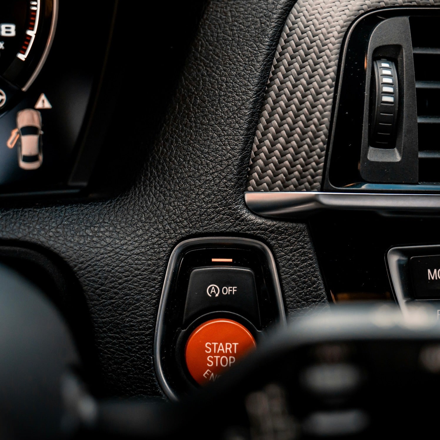 Upgraded BMW 1 2 3 4 5 Series Engine Push Start/Stop Button | F30 F32 ...