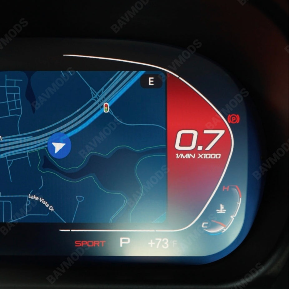 BMW Digital Gauge Cluster Upgrade w/ Built-In Apple CarPlay & Google M ...