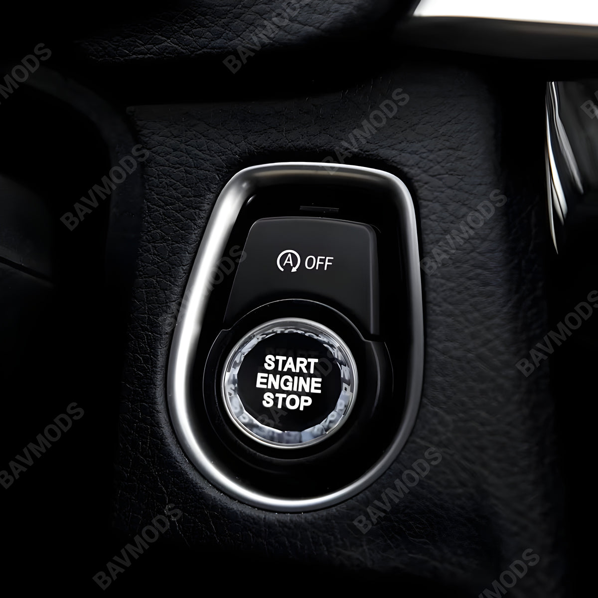 BMW F3X 4 Series Upgraded Crystal Push Start Button – Premium Luxury D – BAVMODS®