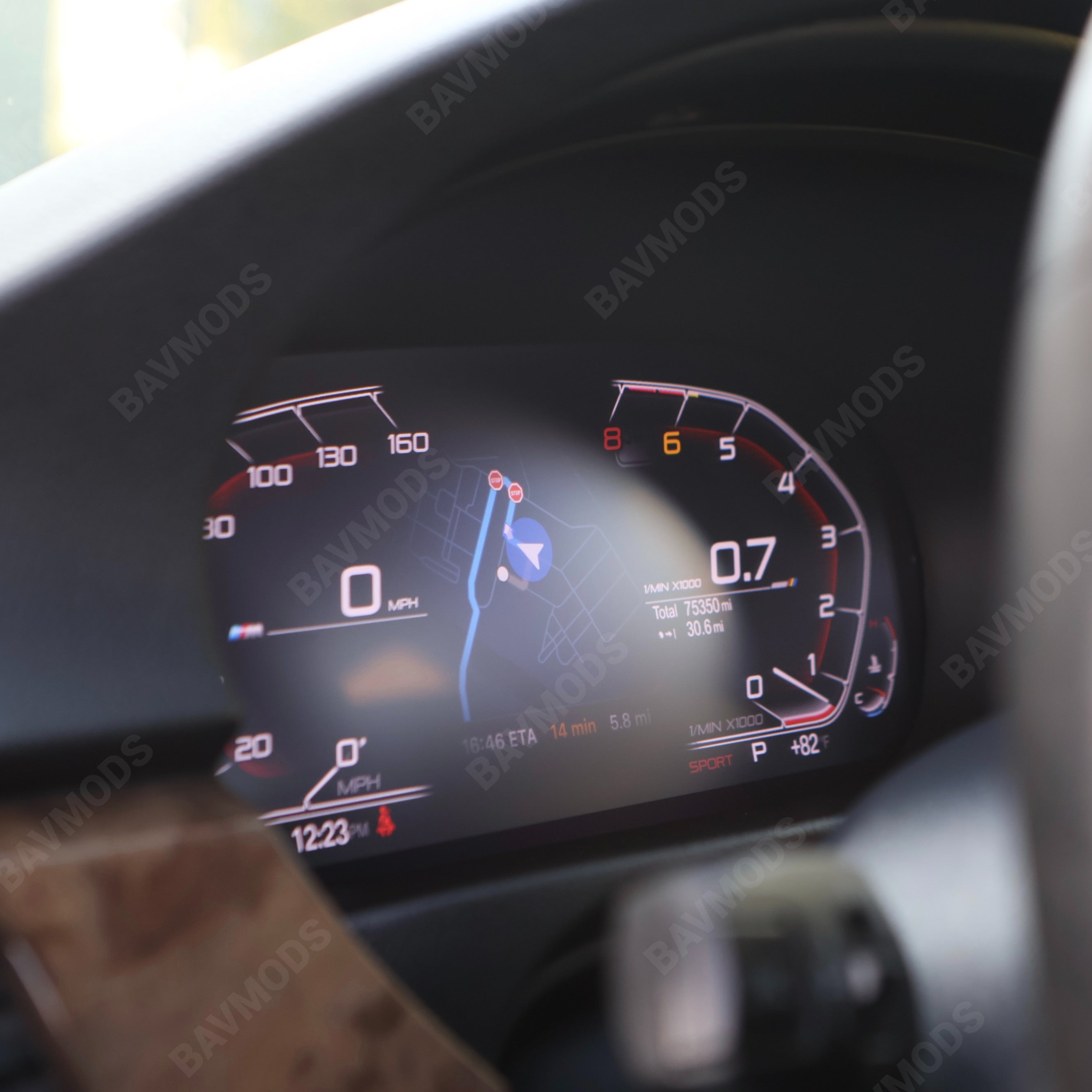 BMW Digital Gauge Cluster Upgrade w/ Built-In Apple CarPlay & Google M ...