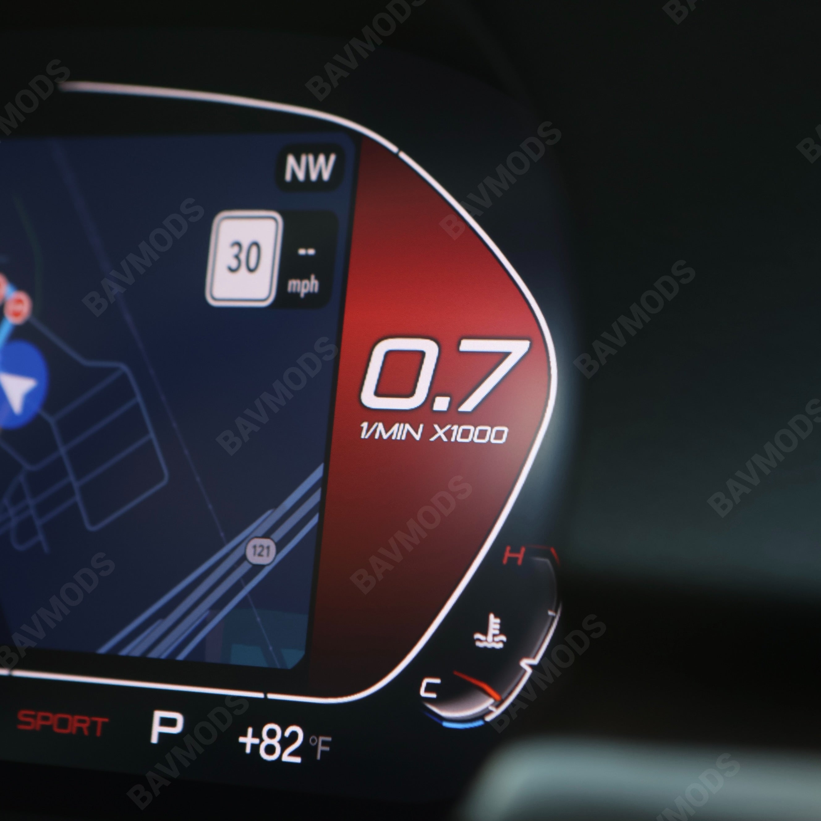 BMW Digital Gauge Cluster Upgrade w/ Built-In Apple CarPlay & Google M ...