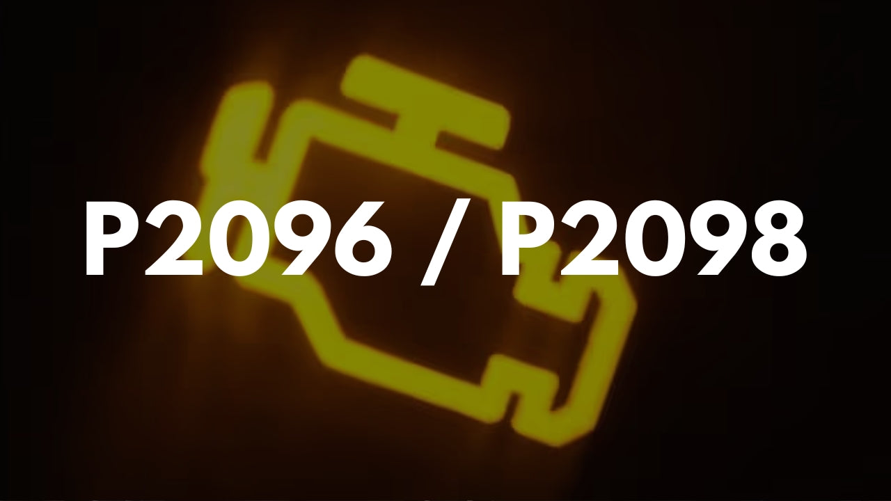 BMW P2096 / P2098 Check Engine Light – Post Catalyst Fuel Trim System ...