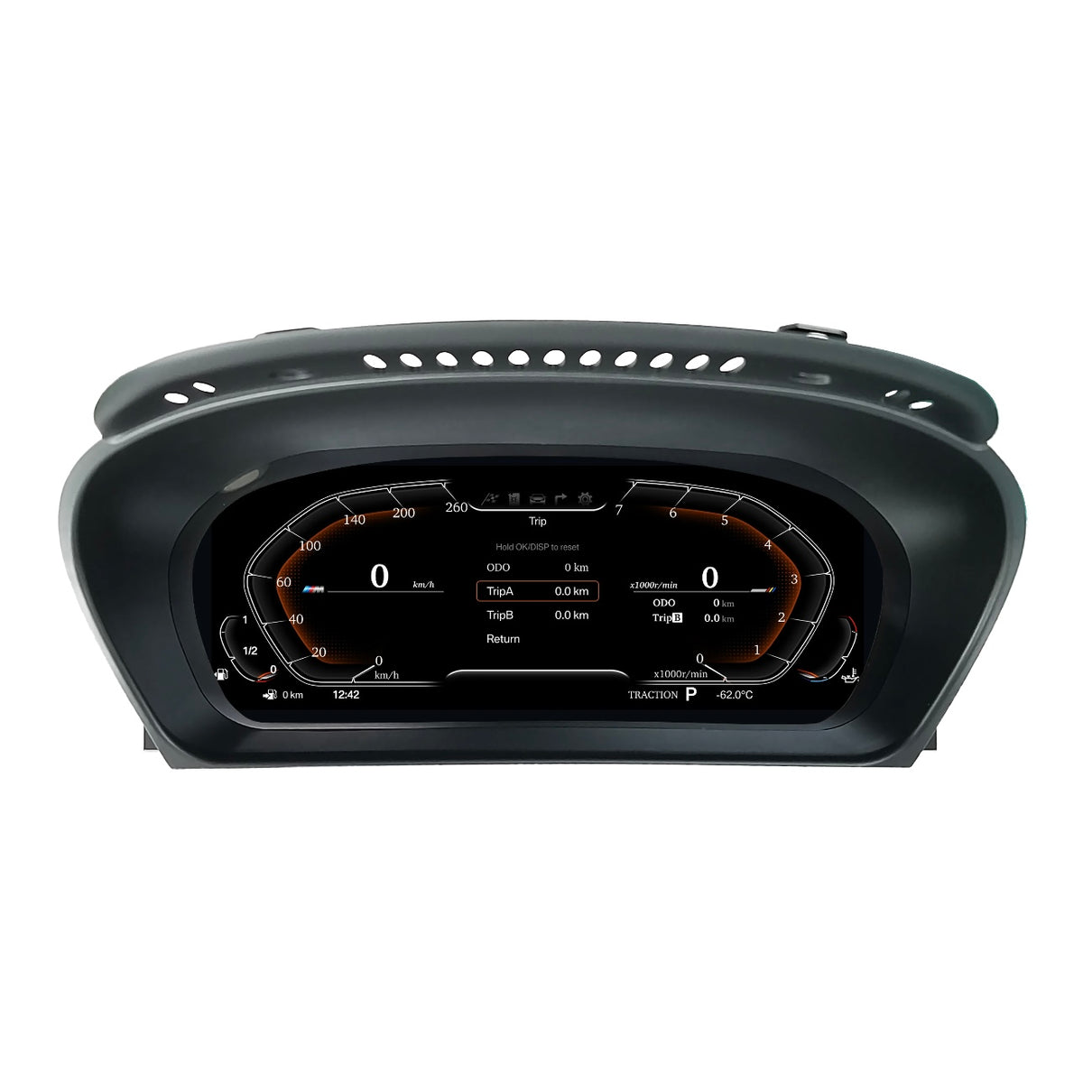 BAVMODS® 1 2 3 4 5 7 X Z Series Digital Dashboard Gauge Cluster | E90